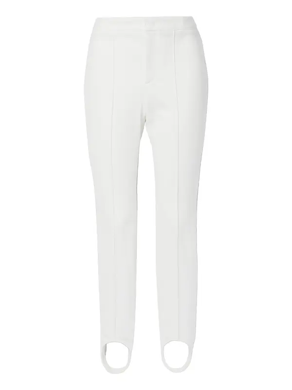 Moncler Sportivo Stirrup Ski Pants - White