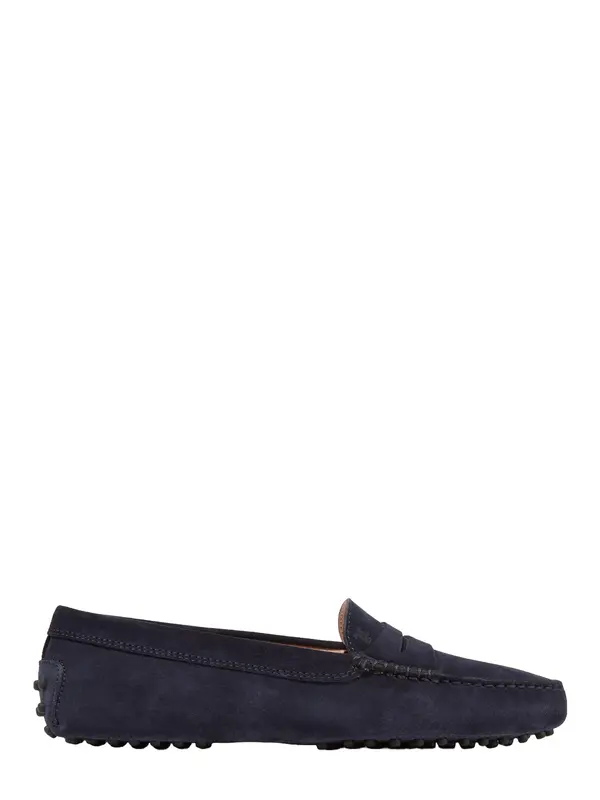 TOD'S Gommino Suede Loafers - Blue