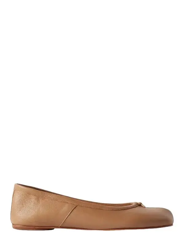MAISON MARGIELA Tabi Split-toe Leather Ballet Flats - Neutrals