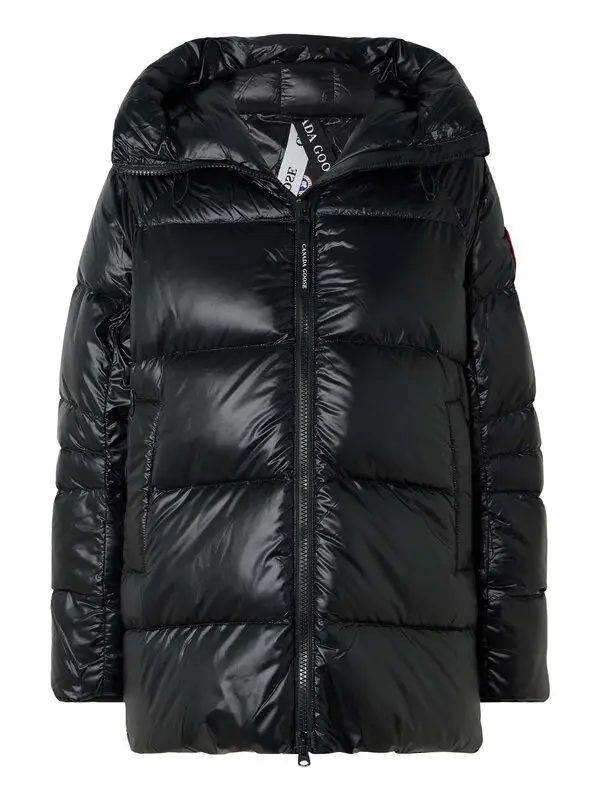 Canada Goose Cypress Hooded Quilted Jacket - Black
