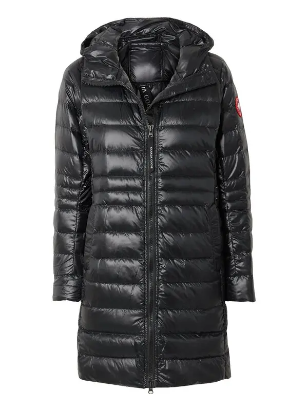 Canada Goose Cypress Hooded Quilted Jacket - Black
