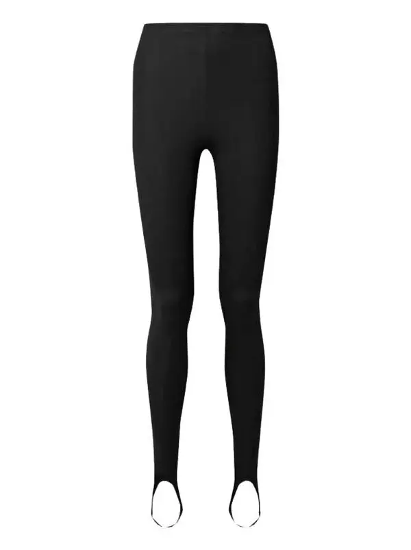 LESET Rio Stretch-ponte Stirrup Leggings - Black