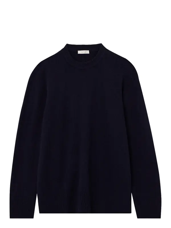 THE ROW Sibem Wool And Cashmere-blend Sweater - Blue