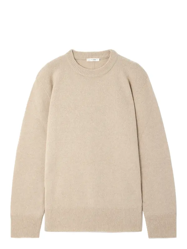 THE ROW Sibem Wool And Cashmere-blend Sweater - Neutrals