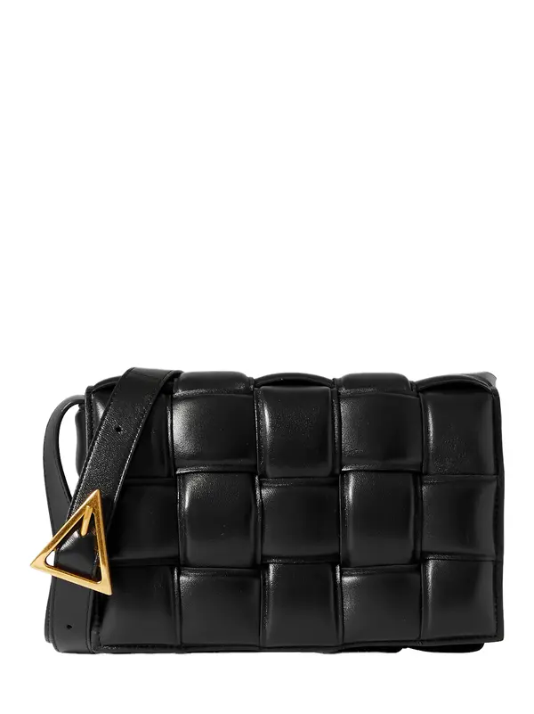 Bottega Veneta Cassette Medium Crossbody Bag - Black