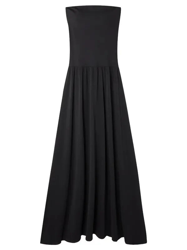 ERES Oda Strapless Maxi Dress - Black