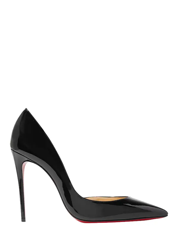 CHRISTIAN LOUBOUTIN Iriza 100 Patent-leather Pumps - Black