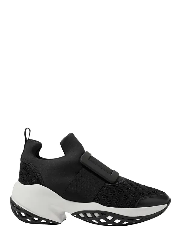 ROGER VIVIER Viv Run Sneakers - Black