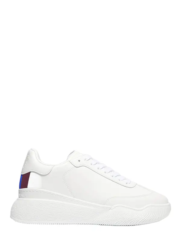 Stella McCartney Loop Logo-embossed Sneakers - White