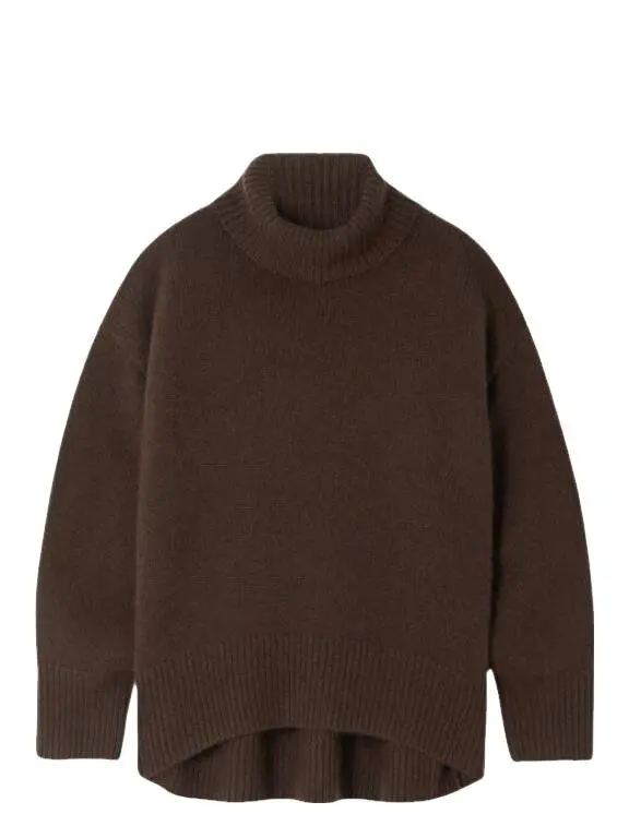 Arch4 Net Sustain World's End Cashmere Turtleneck Sweater - Brown