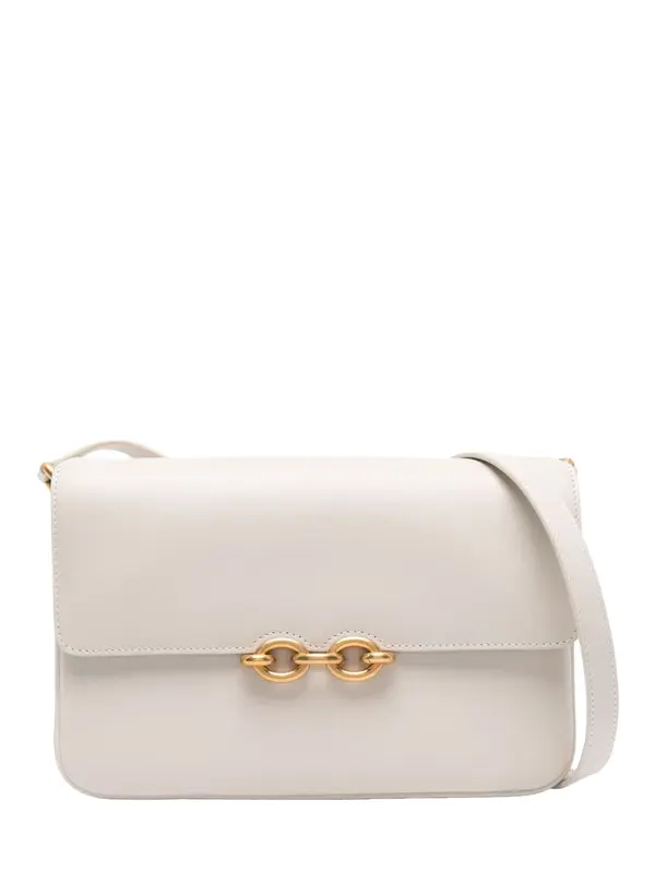 Saint Laurent Le Maillon Shoulder Bag - Neutrals