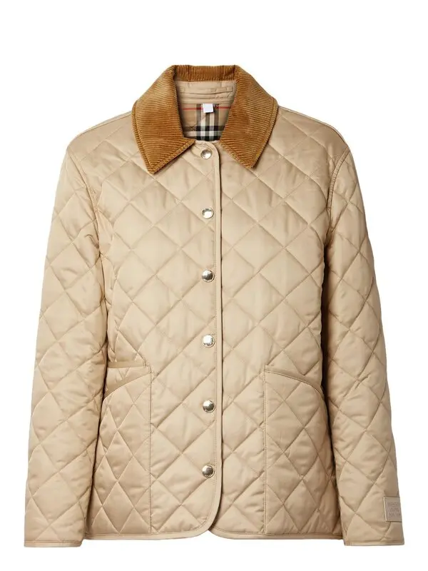 Burberry Reversible Quilted Jacket - Neutrals