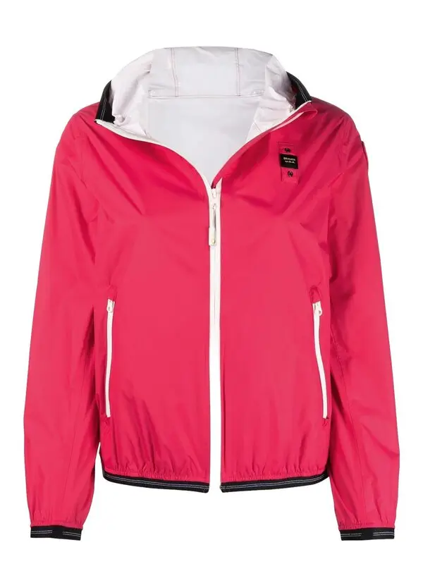 BLAUER. Tracy Hooded Windbreaker - Pink