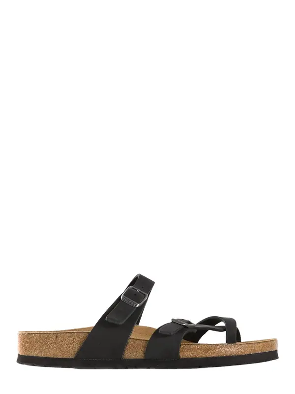 BIRKENSTOCK Crisscross Buckled Sandals - Black
