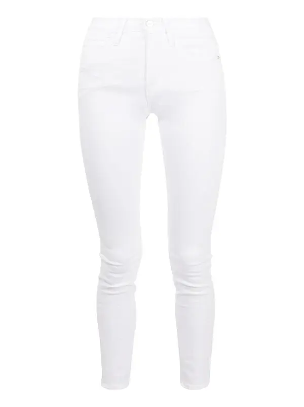 FRAME Le High Skinny Jeans - White