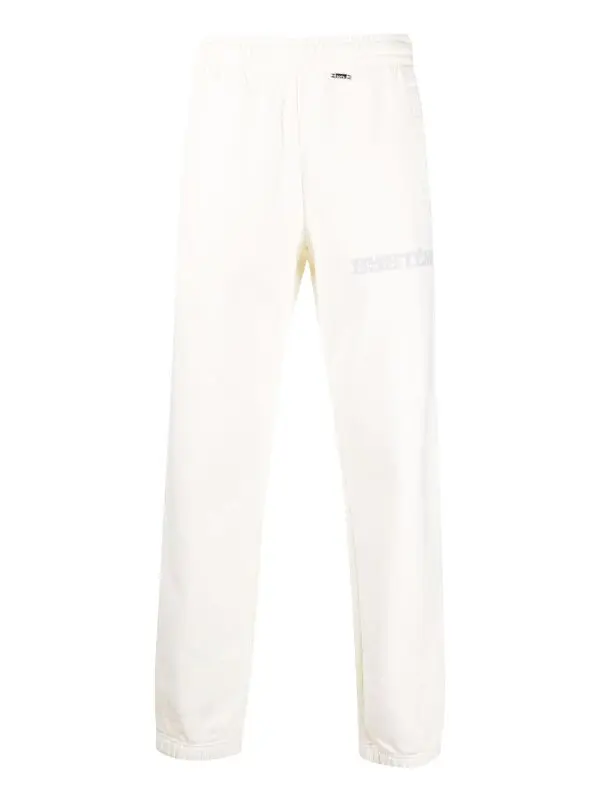 032C Straight-leg Logo Cotton Track Pants - Neutrals