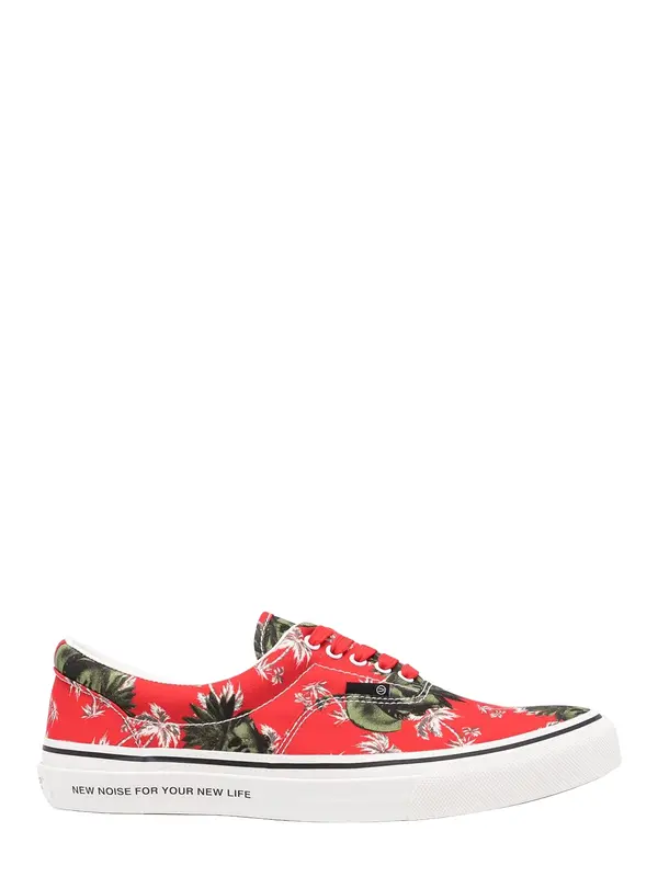 UNDERCOVERISM Palm Tree-print Sneakers - Red