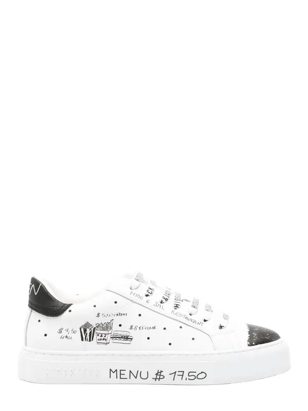 HIDE&JACK Essence Sketch Sneakers - White