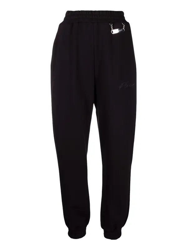 Philipp Plein Signature Logo Joggers - Black