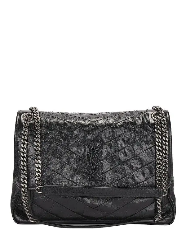 Saint Laurent Large Niki Chain Bag - Noir