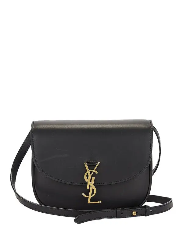 Saint Laurent Medium Kaia Satchel Bag - Nero