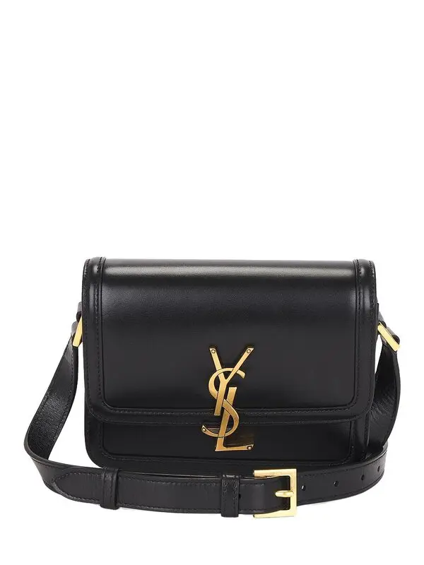 Saint Laurent Small Solferino Satchel - Nero