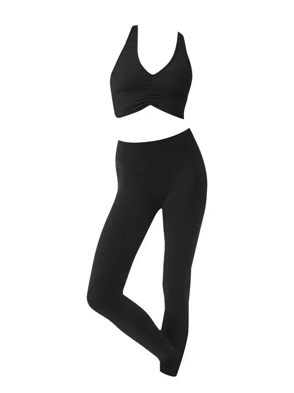 Alo Yoga 7/8 High-waist Airbrush Legging - Black