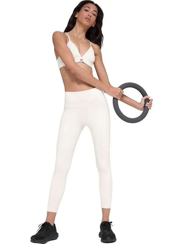 Alo Yoga 7/8 High-waist Airbrush Legging - Ivory