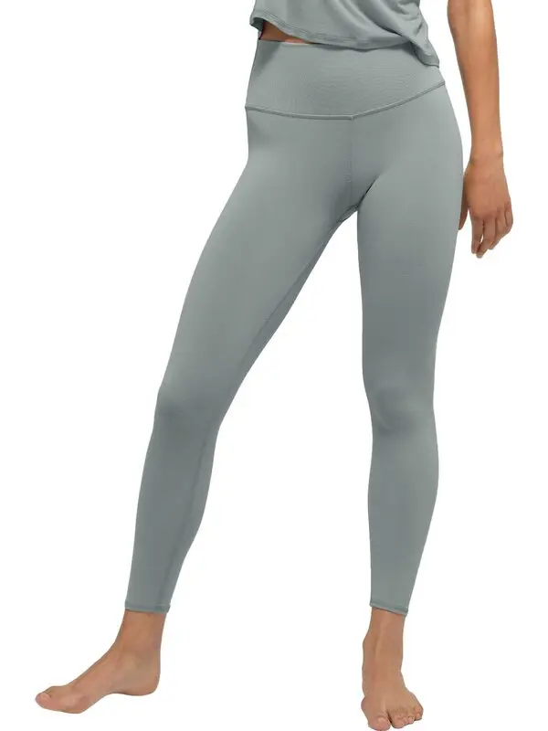 Alo Yoga 7/8 High-waist Airbrush Legging - Lunar Grey