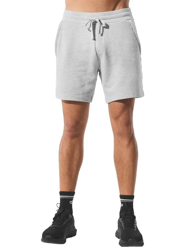 Alo Yoga Chill Short - Athletic Heather Grey