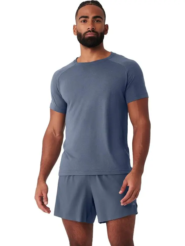 Alo Yoga Triumph Raglan T-shirt - Bluestone