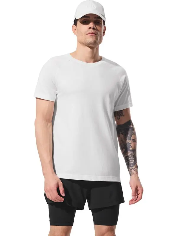 Alo Yoga Triumph Raglan T-shirt - White