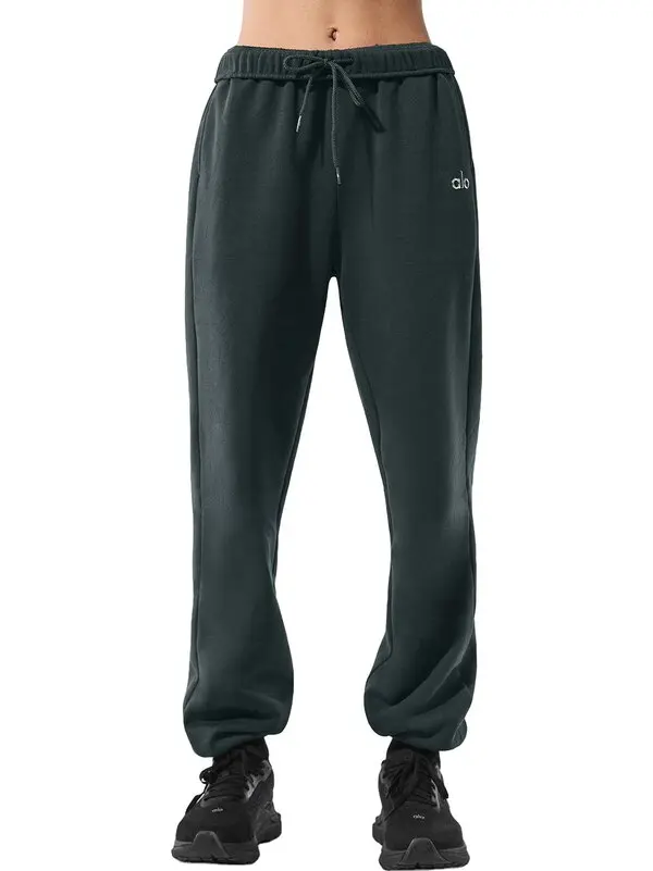 Alo Yoga Accolade Sweatpant - Charcoal Green