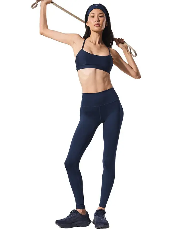 Alo Yoga High-waist Airlift Legging - Navy