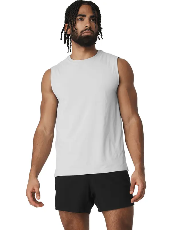 Alo Yoga Idol Performance Tank Top - Titanium