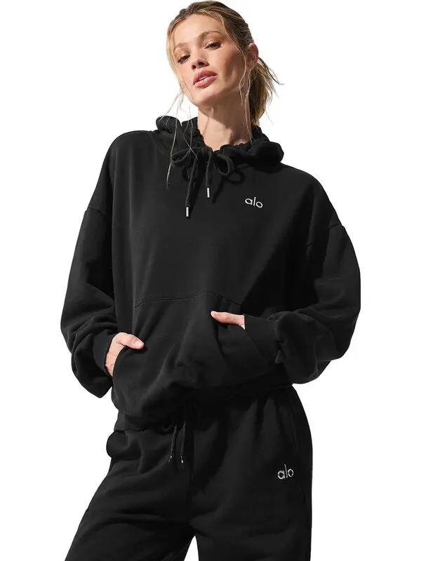 Alo Yoga Accolade Hoodie - Black