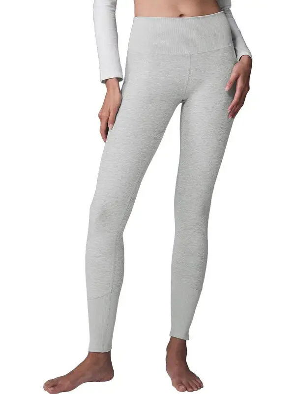 Alo Yoga High-waist Soft Lounge Legging - Athletic Heather Grey