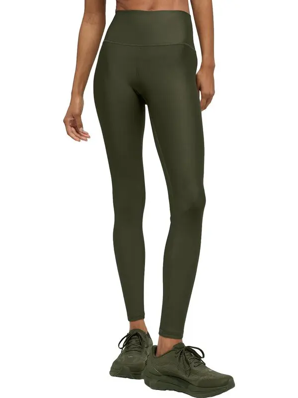 Alo Yoga Red Hot High-waist Airlift Legging - Green Olive