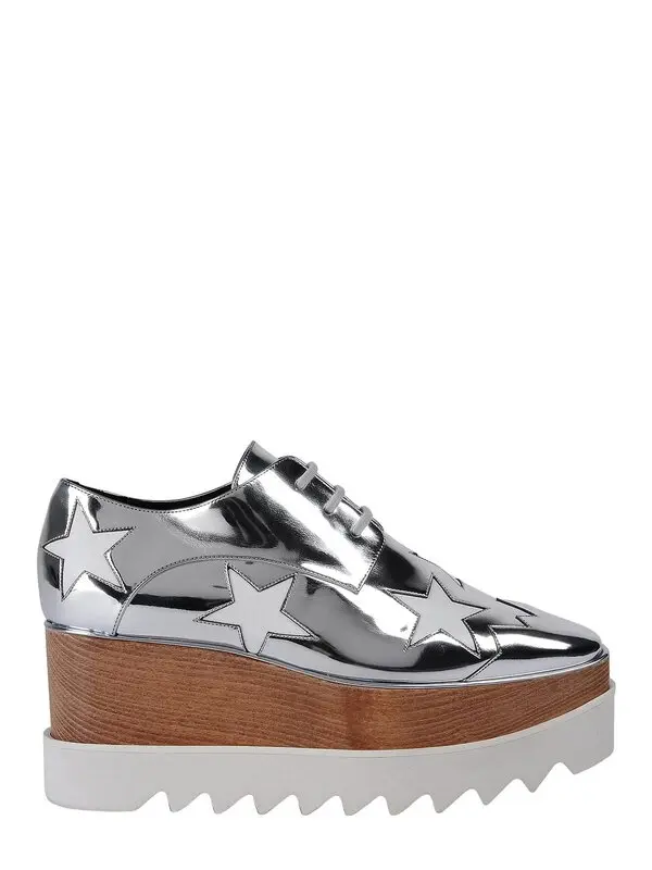 Stella McCartney Elyse Platform Shoes - Silver