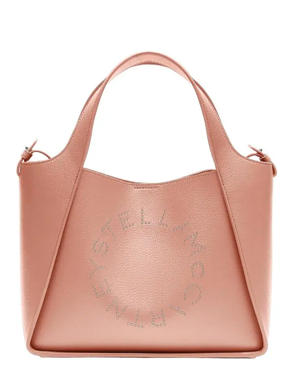 Stella McCartney Logo Crossbody Tote Bag - Tawny Rose