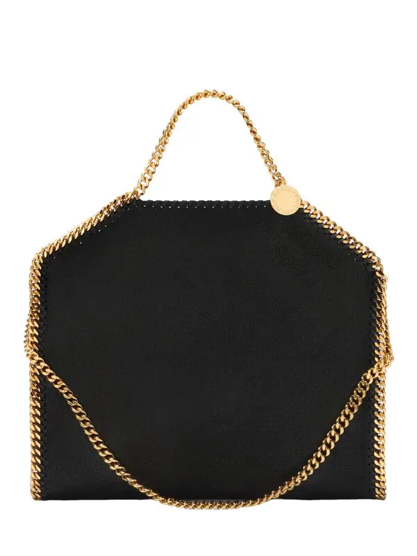 Stella McCartney Falabella Fold-over Tote Bag - Black