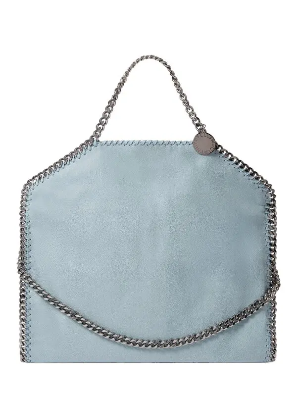 Stella McCartney Falabella Fold-over Tote Bag - Light Blue