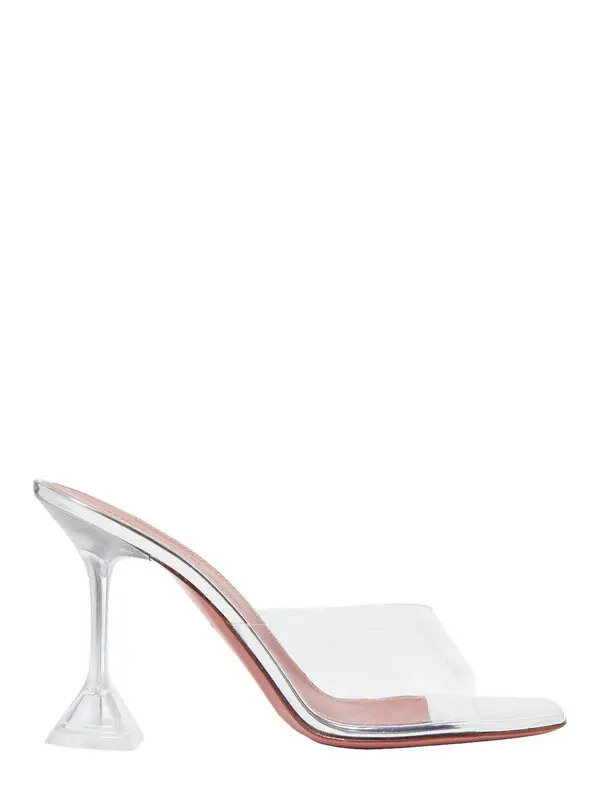 Amina Muaddi Lupita Mules - Neutrals