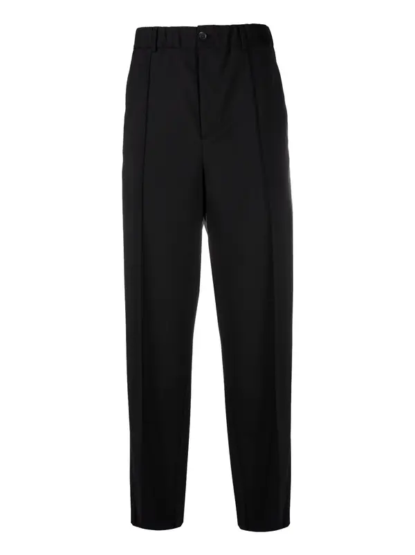 Valentino Garavani Tailored Straight-leg Trousers - Black