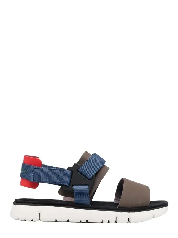 Camper Oruga Colour-block Sandals - Brown