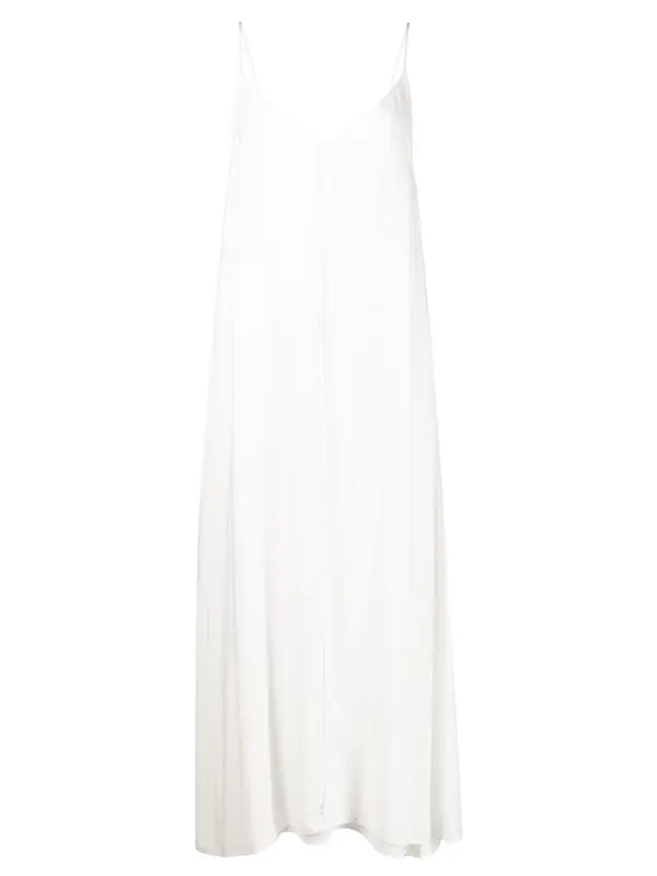 Voz Double-layer Cami Dress - White