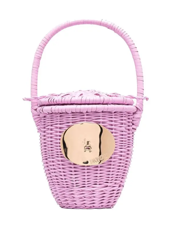 Patou Logo Bucket Bag - Purple