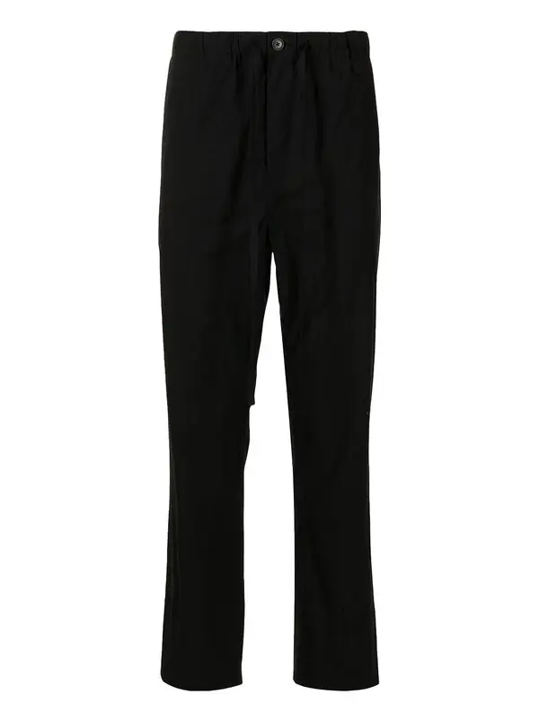 CRAIG GREEN Cotton Tapered Leg Trousers - Black