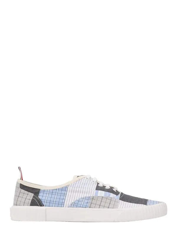 Thom Browne Patchwork Low-top Sneakers - Blue