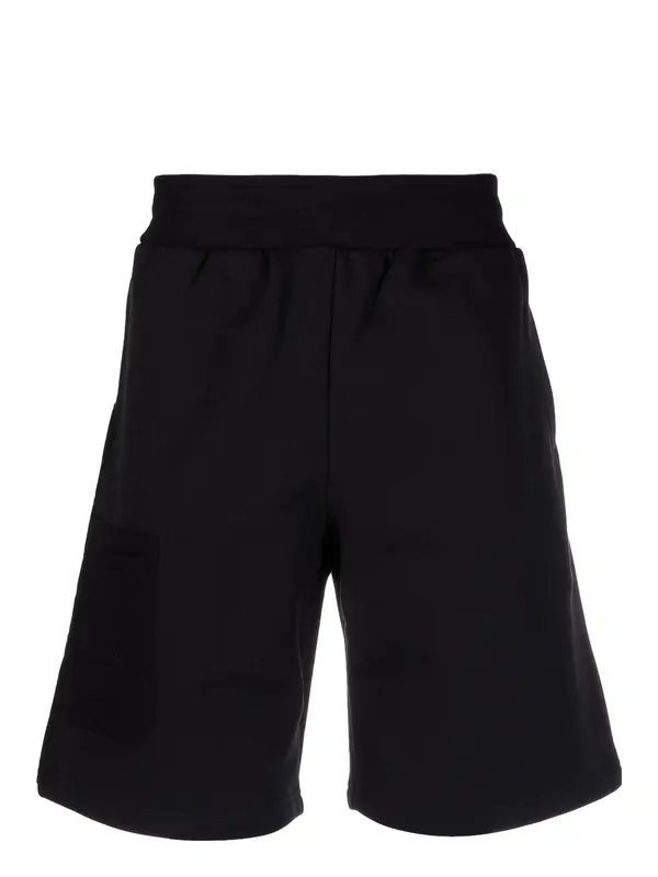 A-COLD-WALL* Logo-embroidered Cotton Shorts - Black